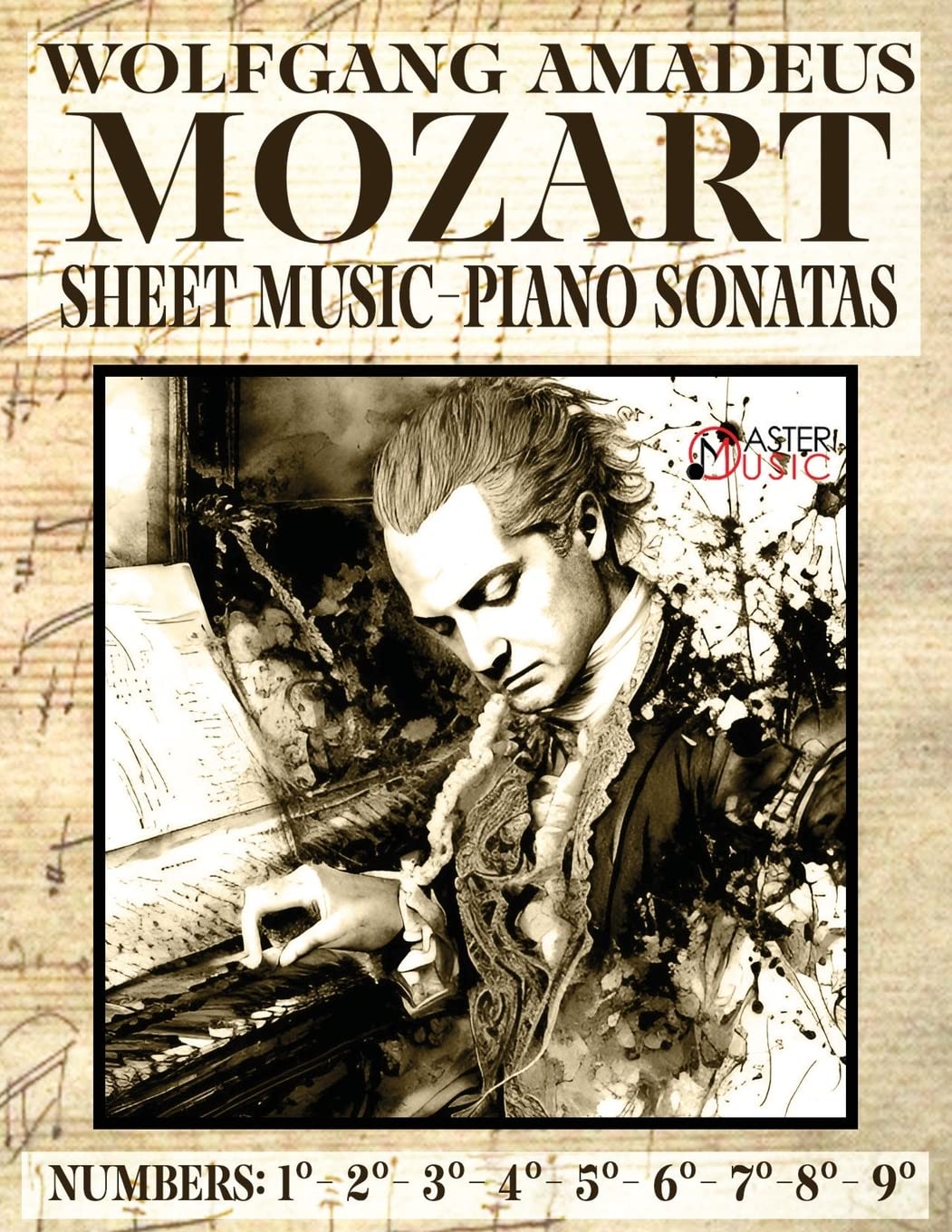 Mozart Wolfang Amadeus - Piano Sonatas - Sheet Music - Volume 1 ...