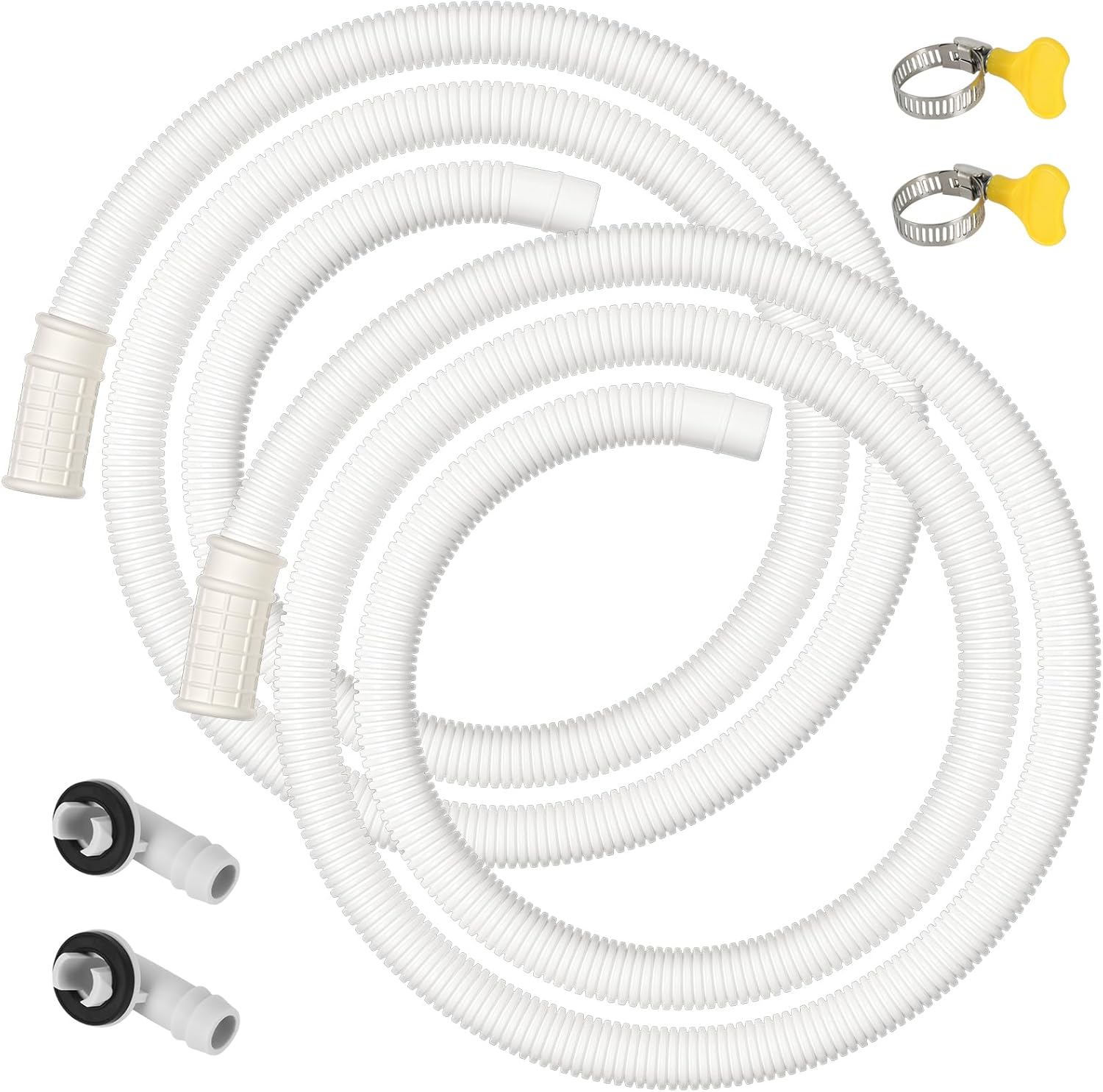 Amazon.com: Kerykwan 2 Pack 5 FT Air Conditioner Drain Hose Kit ...