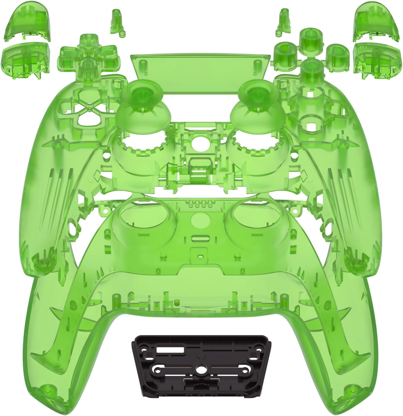 Amazon.com: eXtremeRate Textured Green Non-Slip Custom Back Plate ...
