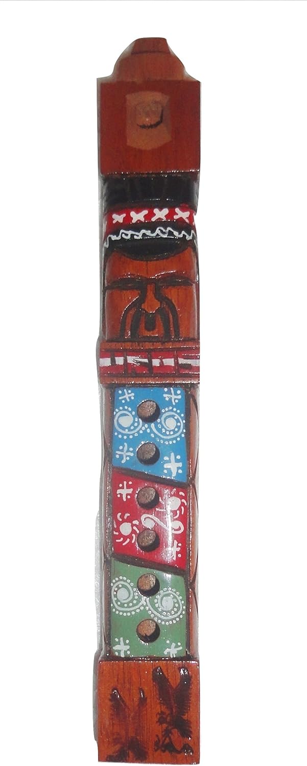 Amazon.com: Artesanal Inca Tarka Peru Wooden Quena Flute Case Included ...