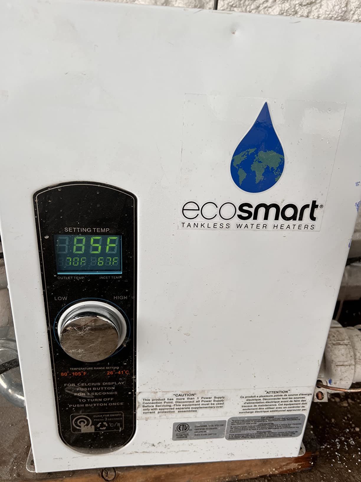 $23/mo - Finance EcoSmart SMART POOL 27 Electric Tankless Pool Heater ...