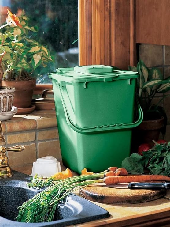 Amazon.com : Gardeners Supply Company Compost Bin Kitchen Waste ...