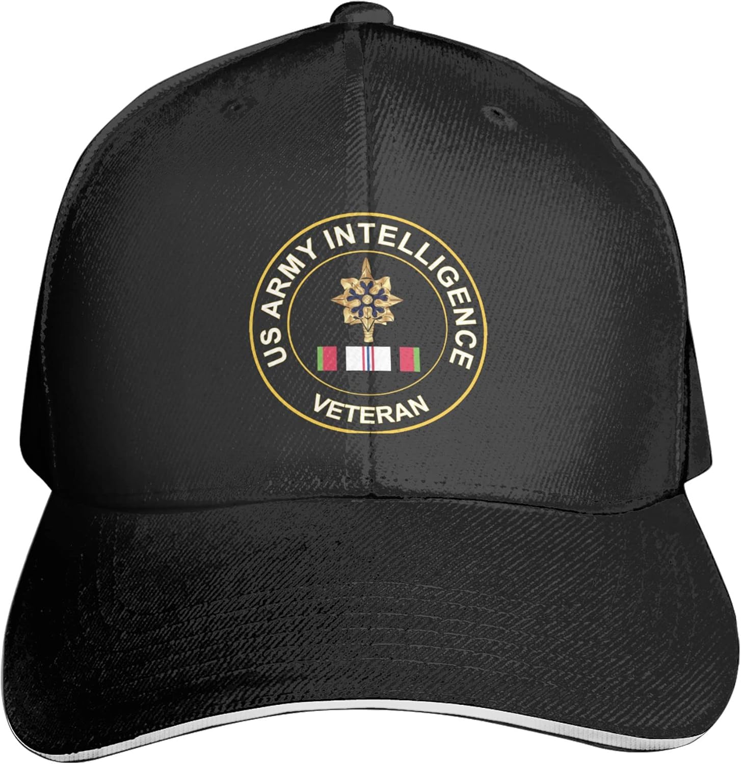 US Army Intelligence Veteran Sandwich Cap Unisex Classic Baseball ...