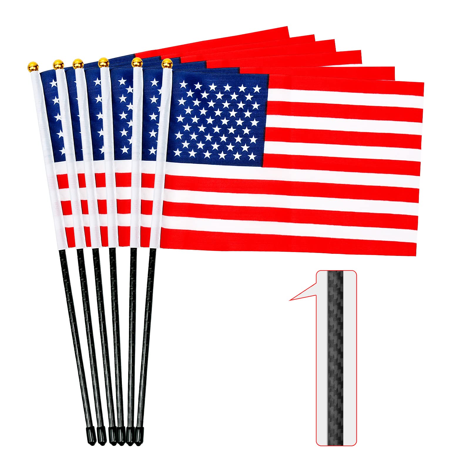 Small American Flag Pole