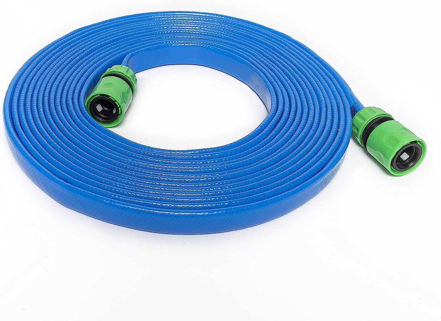 Pieko - 15M Flat Food Grade Water Hose Pipe & Connectors for Caravan ...