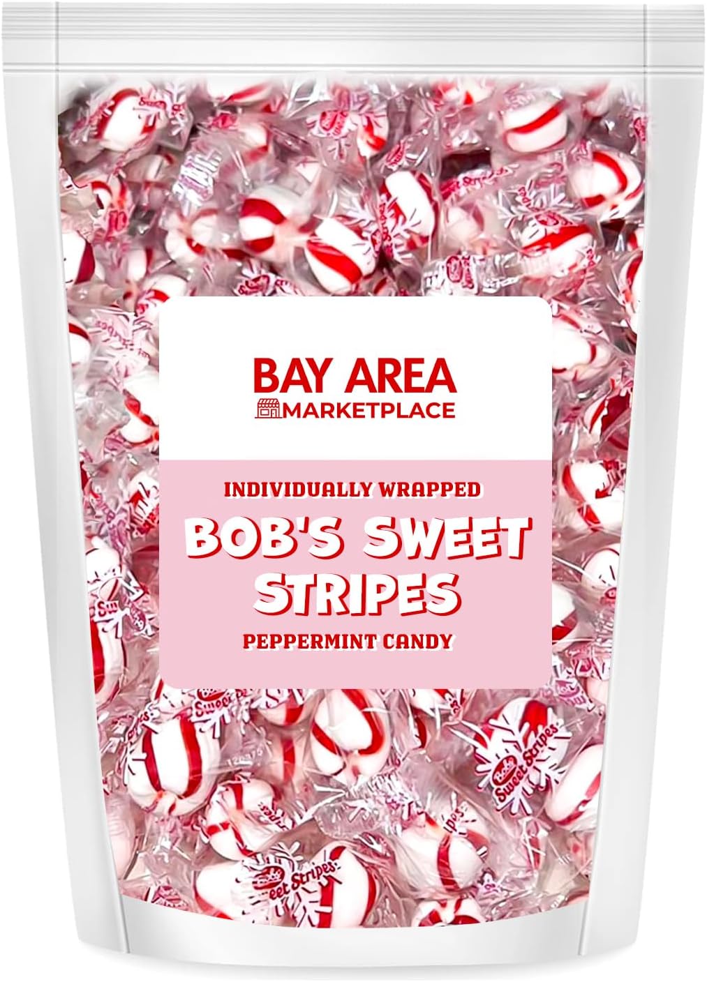 Amazon.com : Bobs Sweet Stripes Mints, 10 Oz : Grocery & Gourmet Food