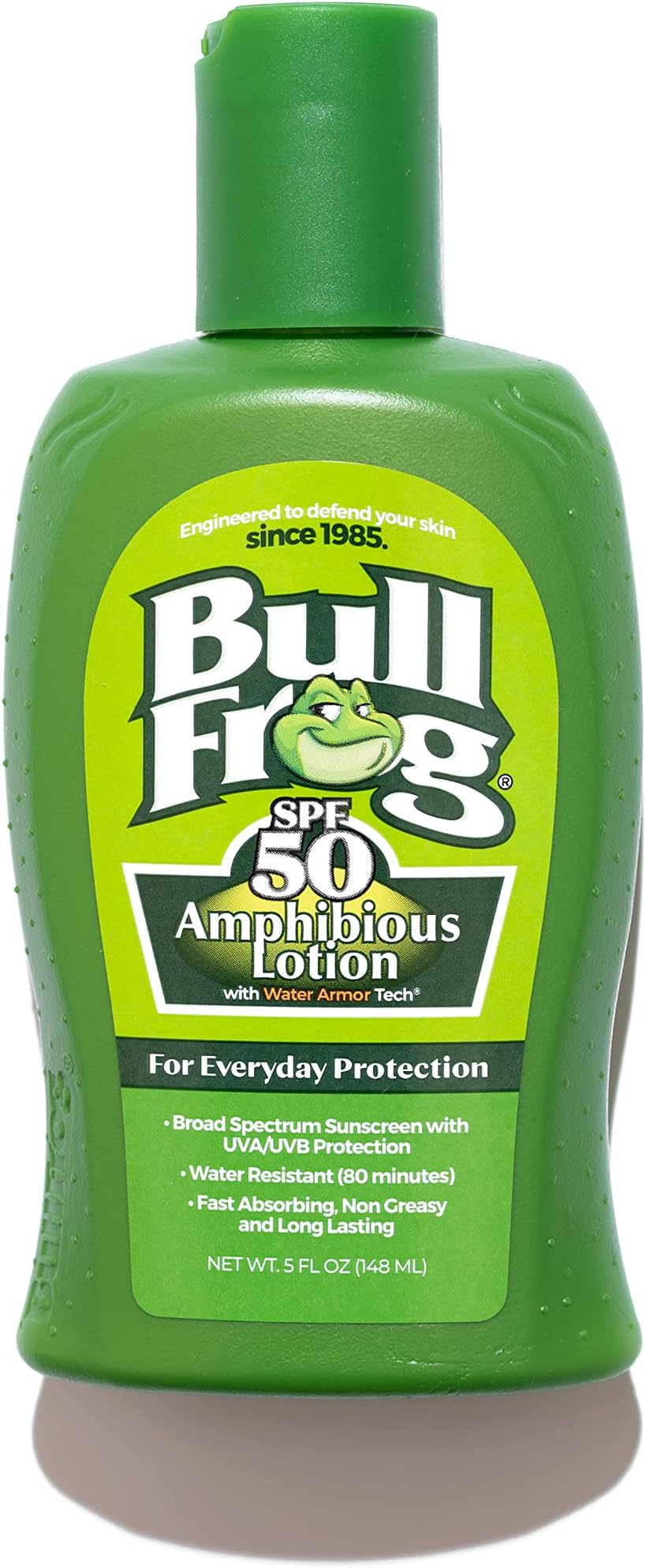 Amazon.com: BullFrog Land Sport, Quik Gel Sunscreen SPF 50 5 oz ...