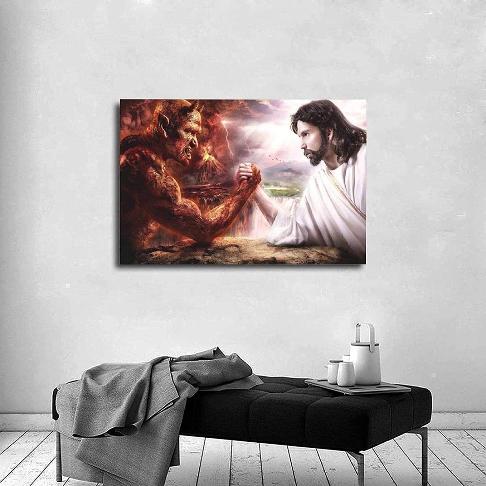 Jesus Vs Satan Good Vs Evil