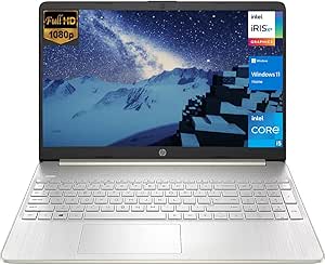 HP 15 Touchscreen Laptop, 15.6" FHD IPS Microedge Bezel, 11th Gen Intel ...