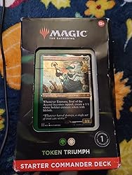 Amazon.com: Magic: The Gathering Starter Commander Deck - Token Triumph ...