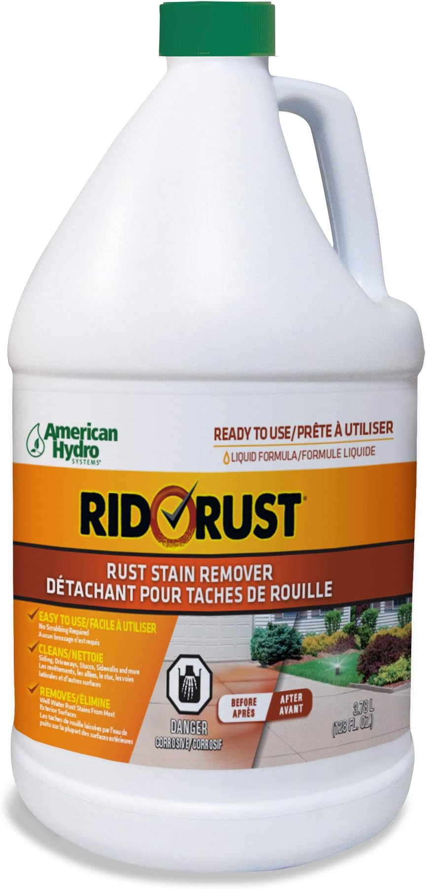 Amazon.com: Pro Products American Hydro Systems 2662 Rid O' Rust Liquid ...