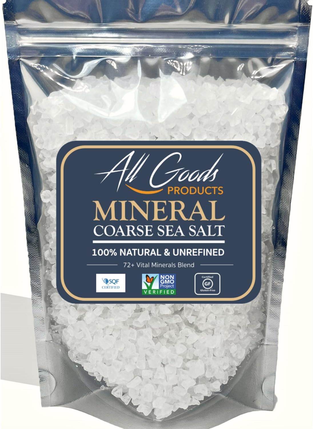 Amazon.com : Baja Gold Mineral Sea Salt, Natural Grain Crystals, 1 Lb ...
