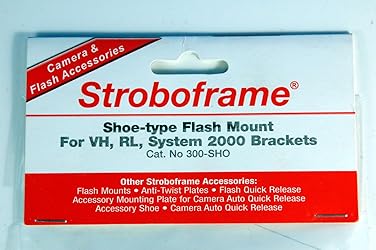 Amazon.com : Stroboframe Bracket Shoe Mount : Flash Stand : Electronics
