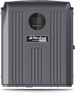 Amazon.com : FibroPool FH235-i Full Inverter Pool Heat Pump – Electric ...