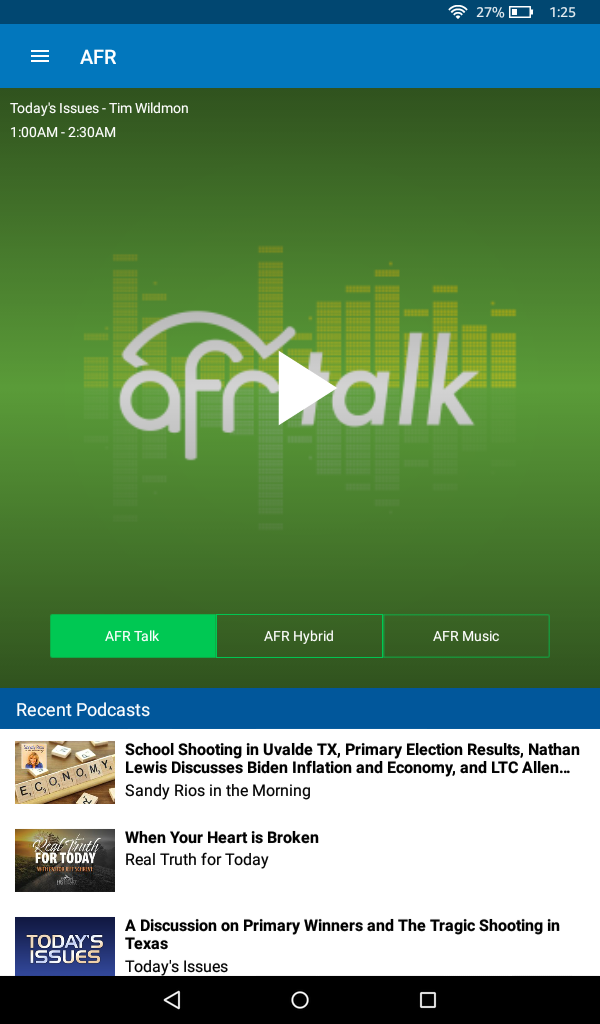 AFR - App on Amazon Appstore