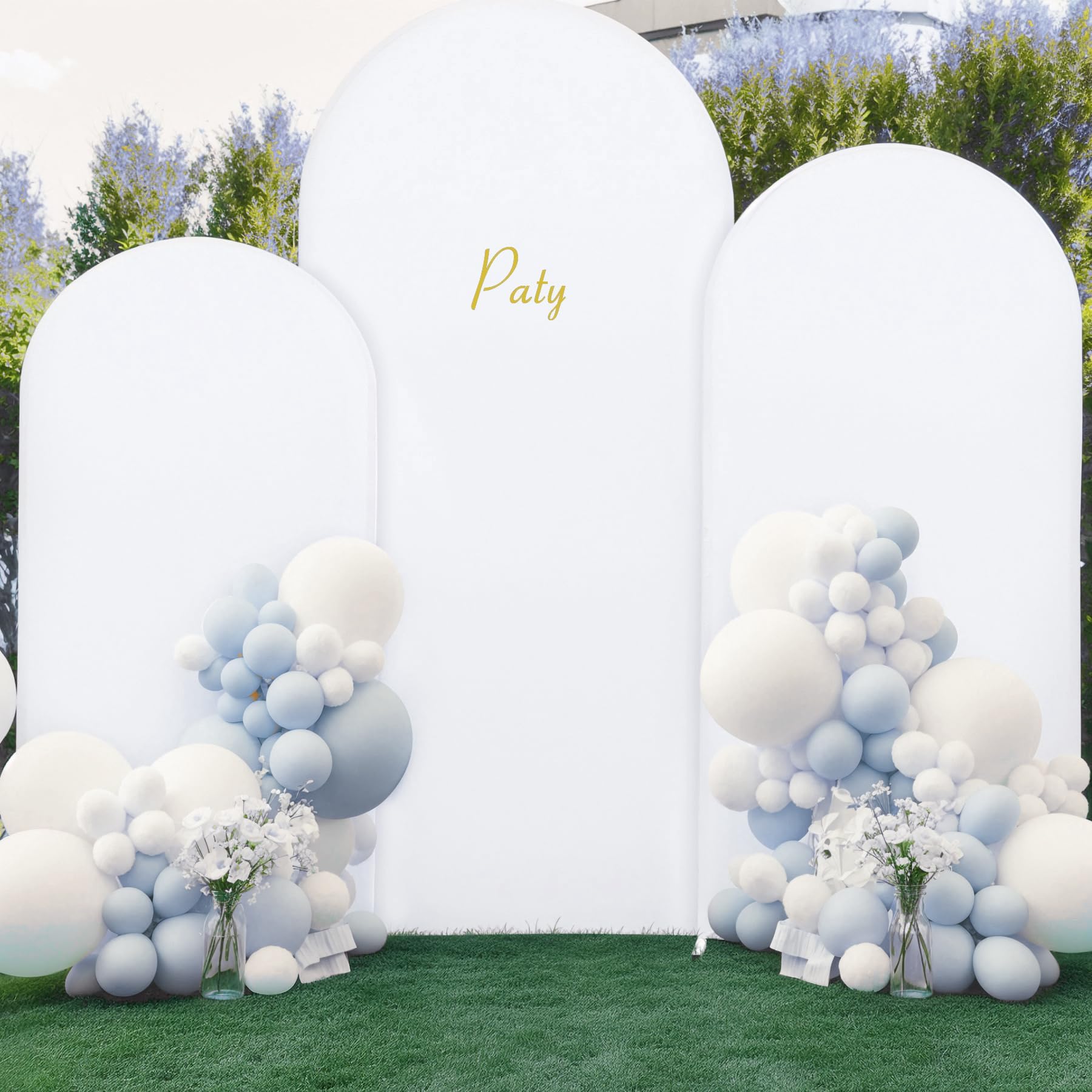 Amazon.com : Set of 3 Arch Covers, Arch Backdrop Cover 6FT, 5FT, 4FT ...