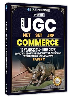 Buy UGC NET Commerce Paper 2 Book | Previous Year Solved Papers 2025 Updated Edition (2014 to ...
