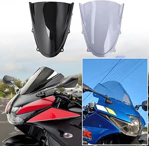 TAZGANTAX Sport Motorcycle Windshield Flyscreen Protector GSXR125 Wind ...