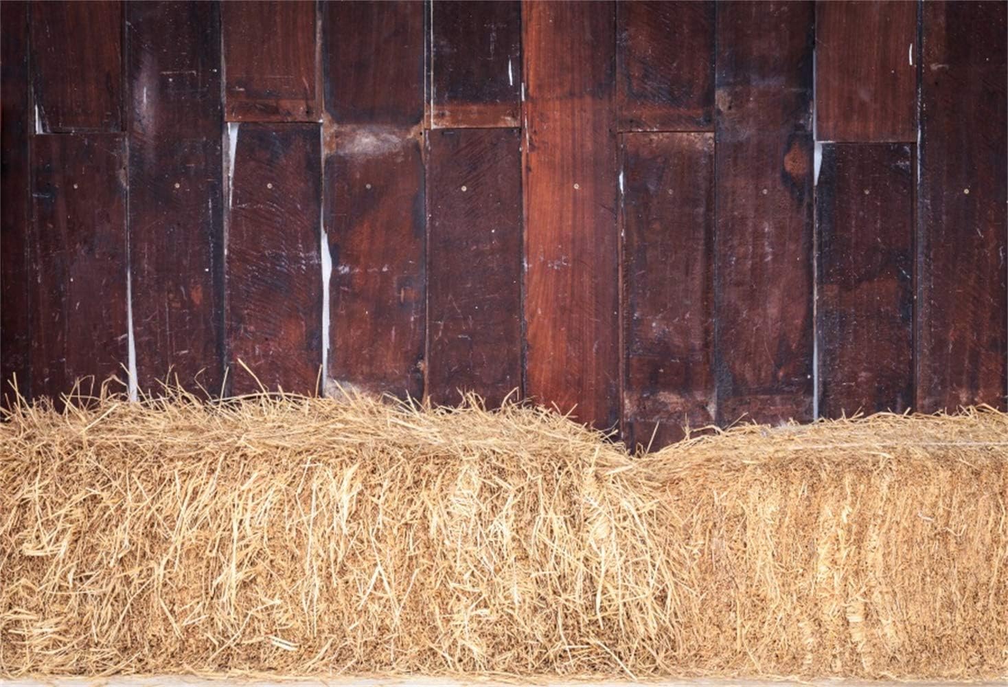 Amazon.com : Laeacco Rustic Old Barn Door Haystack Scene 8x6.5ft Vinyl ...