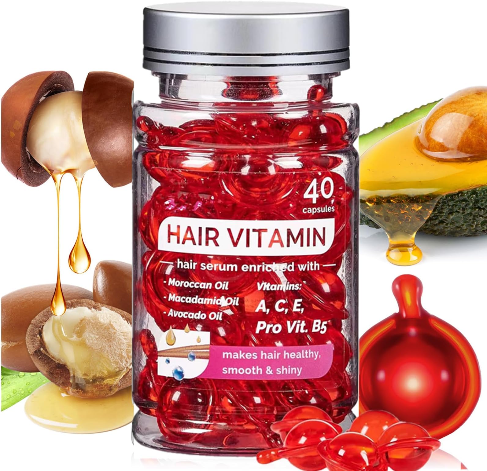 Amazon.com: podafu No Rinse Hair Treatment Serum, Hair Vitamin Serum ...