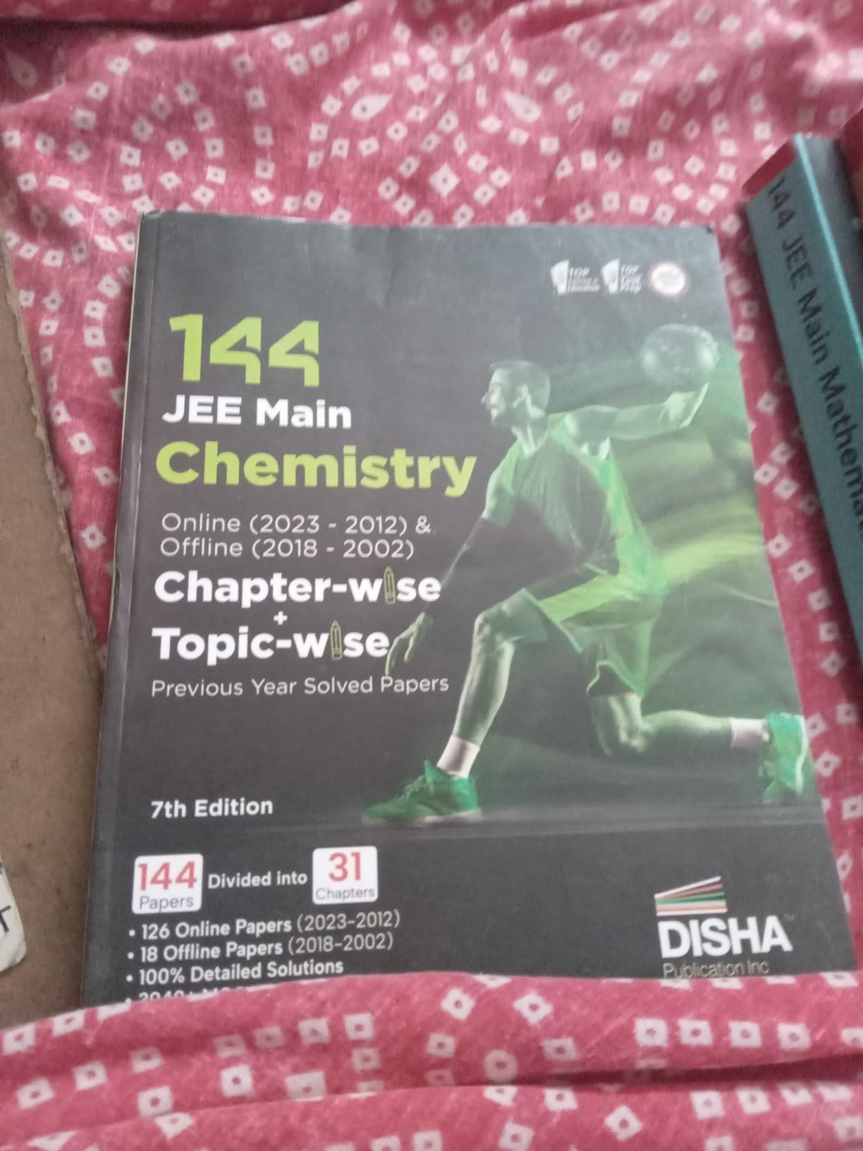 Buy Disha 144 JEE Main Chemistry Online (2023-2012) & Offline (2018 ...