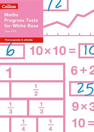 Year 4/P5 Maths Progress Tests for White Rose (Collins Tests ...