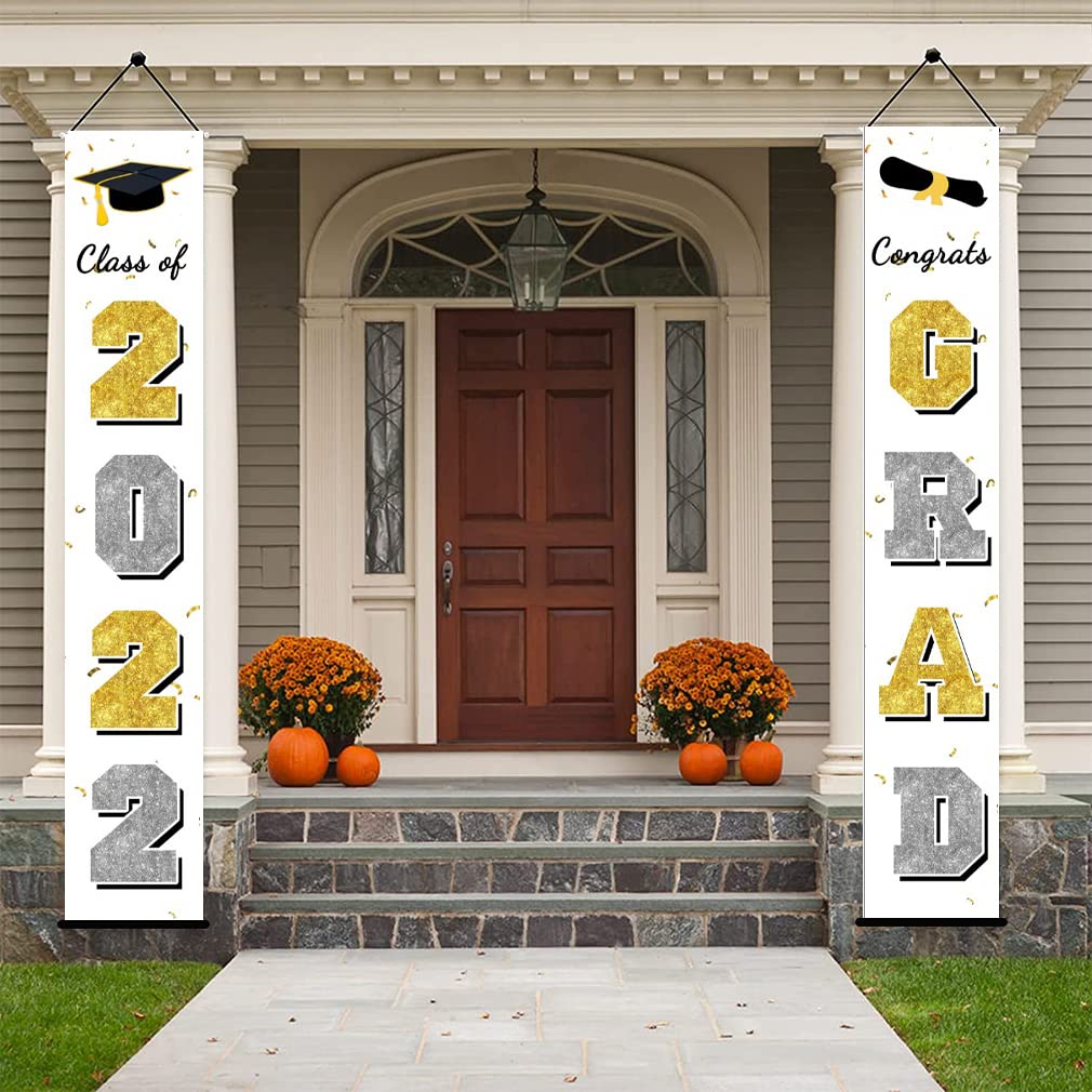 Graduation Party Decorations – 2022 Graduation Banners – Class of 2022 ...