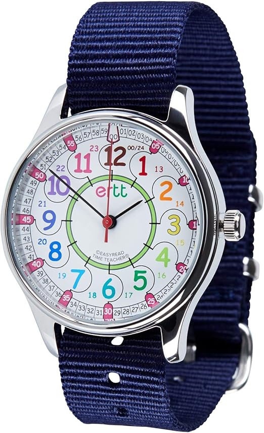 EasyRead Time Teacher Waterproof Watch - Watch For Kids - Learn To Tell ...
