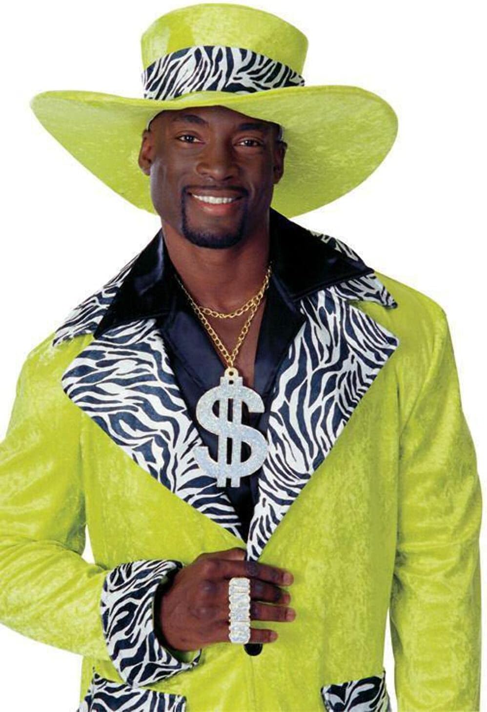 Dollar Sign Pimp Costume Collier : Amazon.ca: Jeux et Jouets