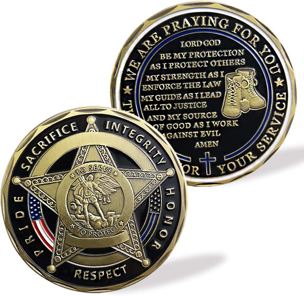 Amazon.com: Hero's Valor St. Michael Patron Saint of Police Officers ...