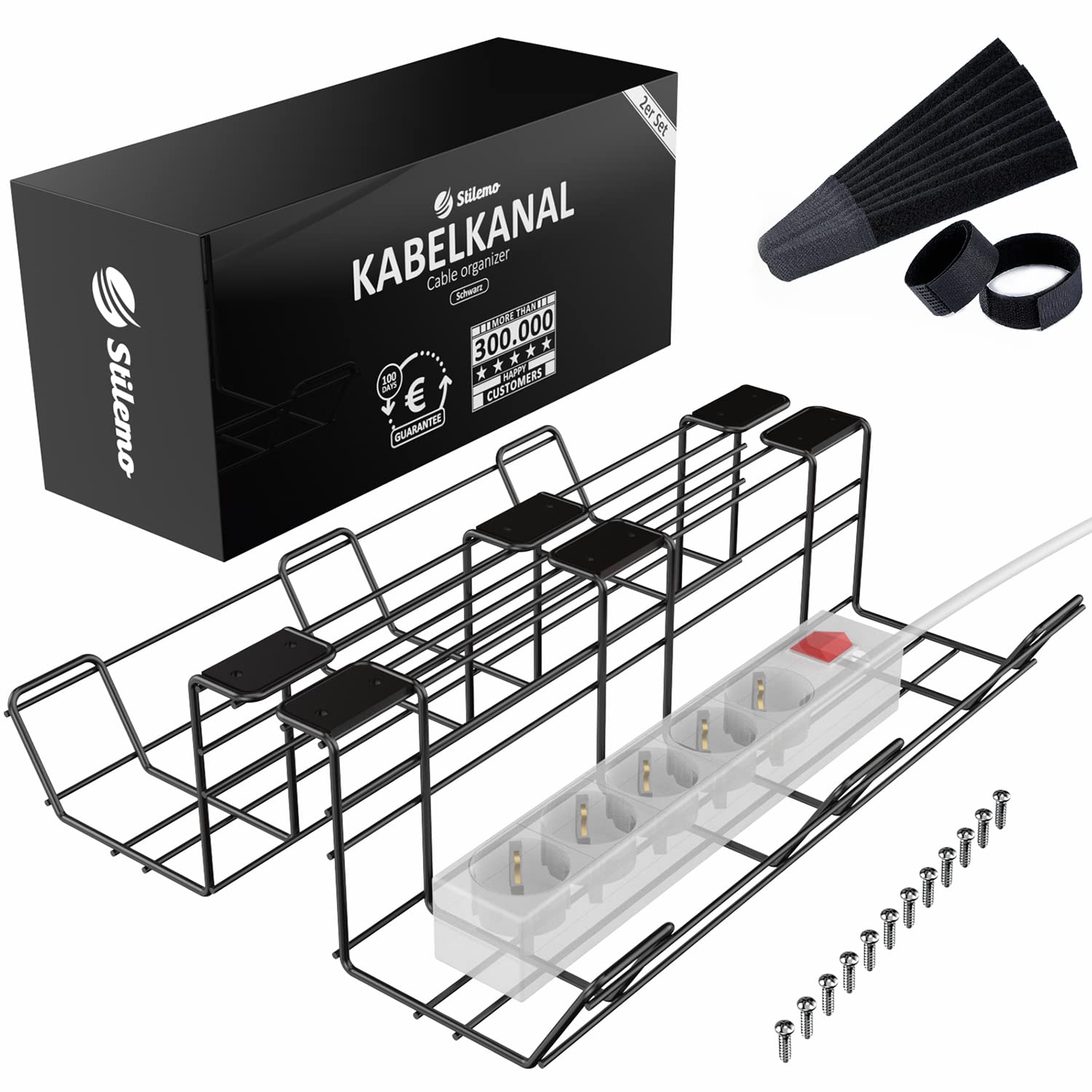 Buy Stilemo Desk Cable Management Tray 2 Pack Ultra Sturdy Under buy-stilemo-desk-cable-management-tray-2-pack-ultra-sturdy-under
