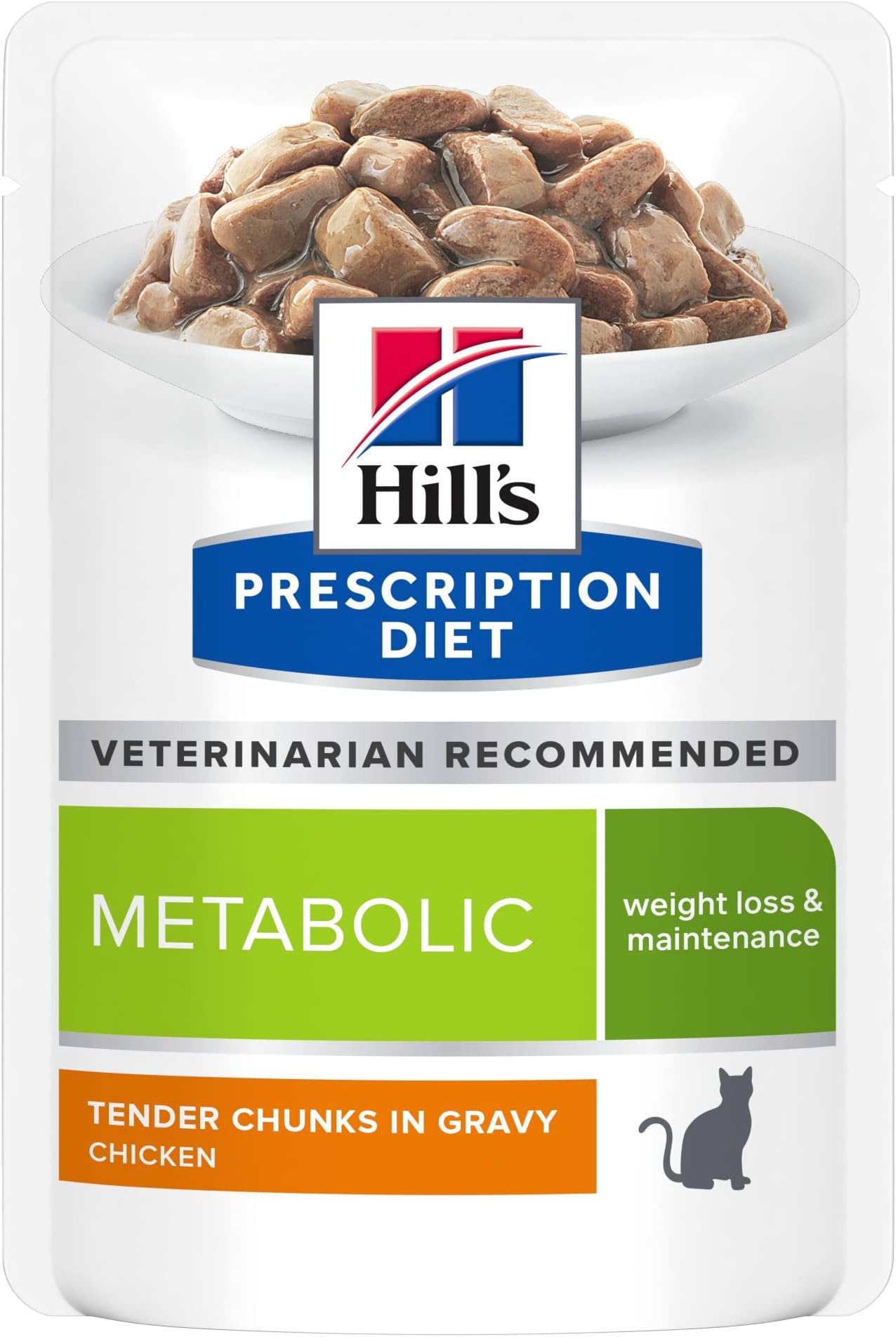 Hill's Prescription Diet Feline Weight Management Food for Cats 12 x 85 ...