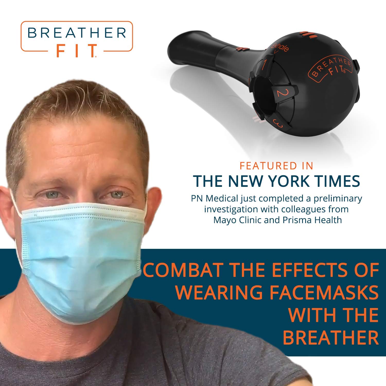 Buy Breather Fit │Natural Breathing Lung Recovery/Exercising Muscle ...