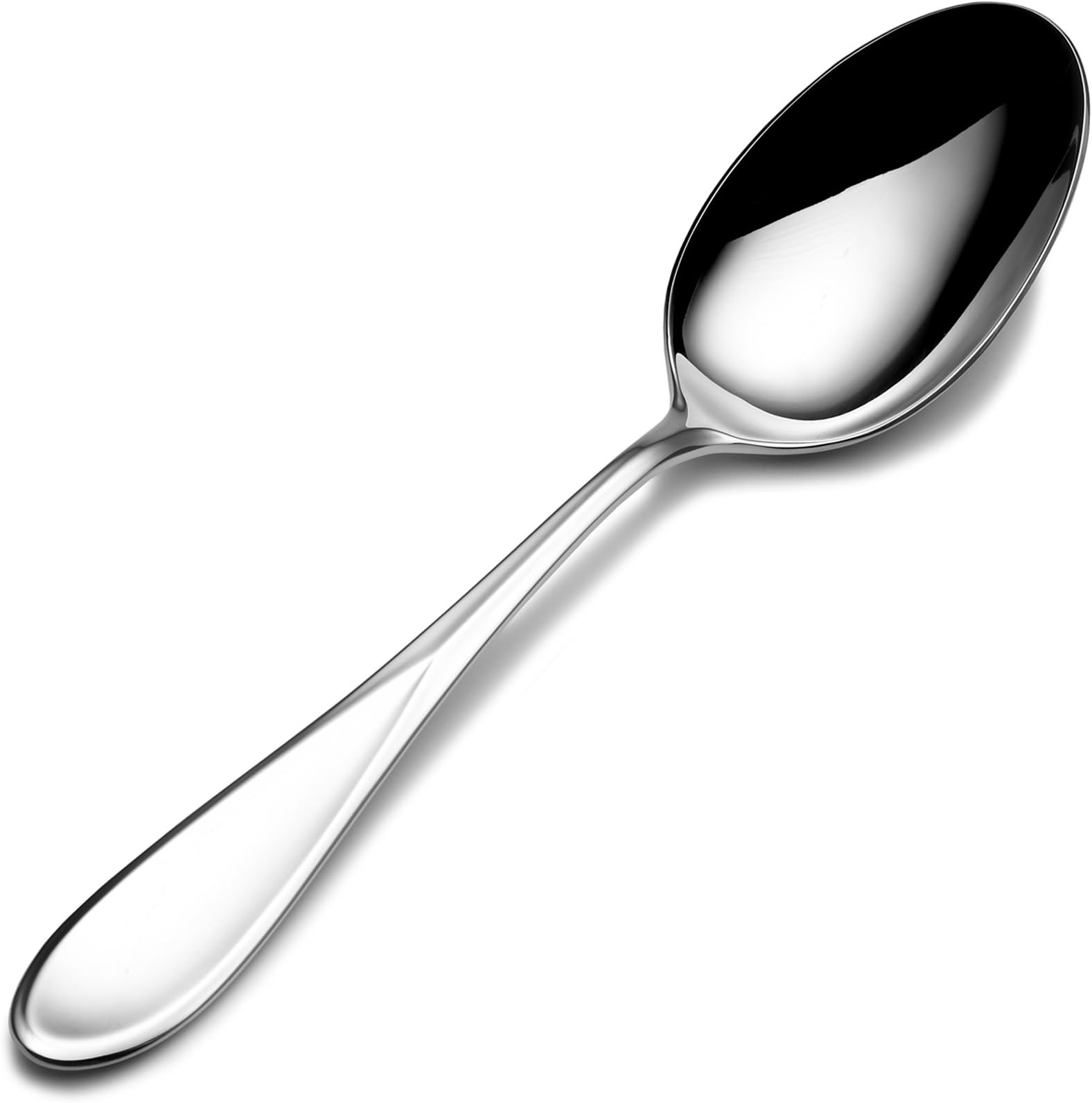 Amazon.com: Mikasa Bravo Stainless Steel Large Serving Spoon: Flatware ...