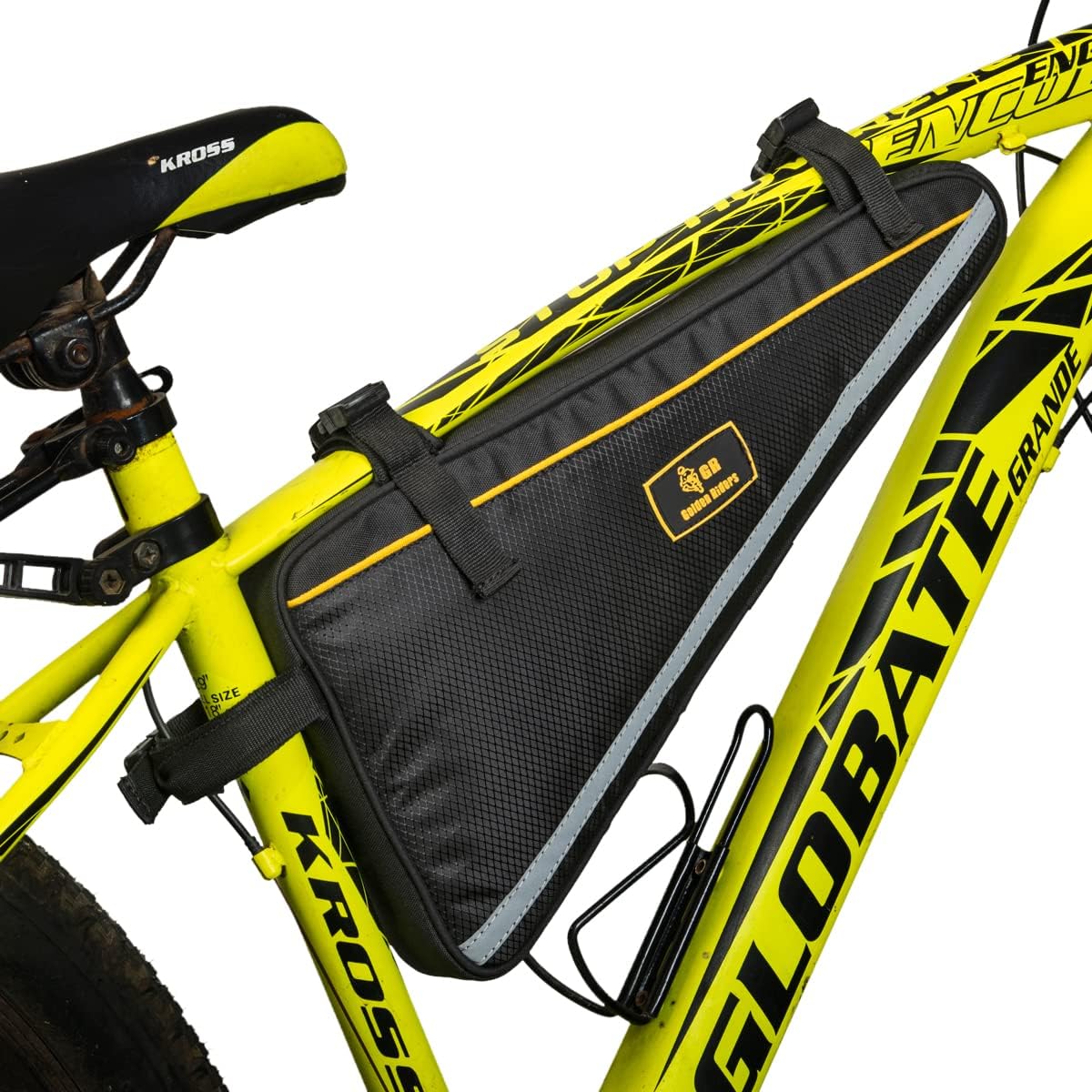 TREK 'N' RIDE Top Tube Lange - Black Polyester Full Length Top Tube Bag ...