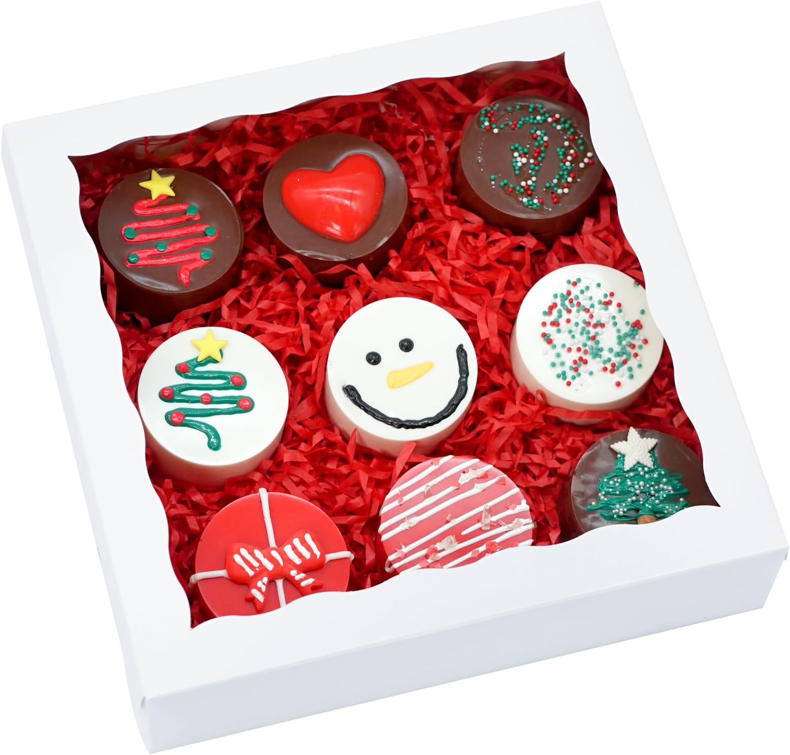 Amazon.com: KGVZPT 50pcs 6x6x3 Inches Bakery Boxes,White Bakery Boxes ...