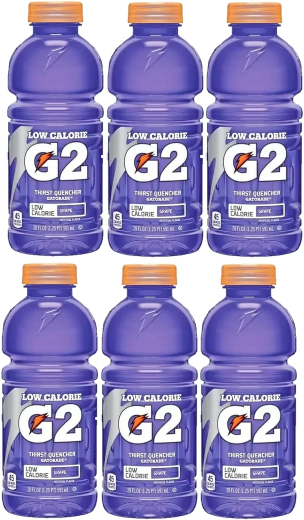Amazon.com : Gatorade G2 Thirst Quencher, Grape, 20 Ounce Bottles (Pack ...