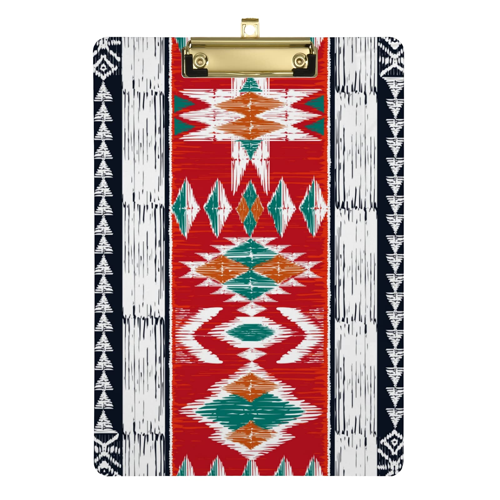 Colorful Tribal Print Letters