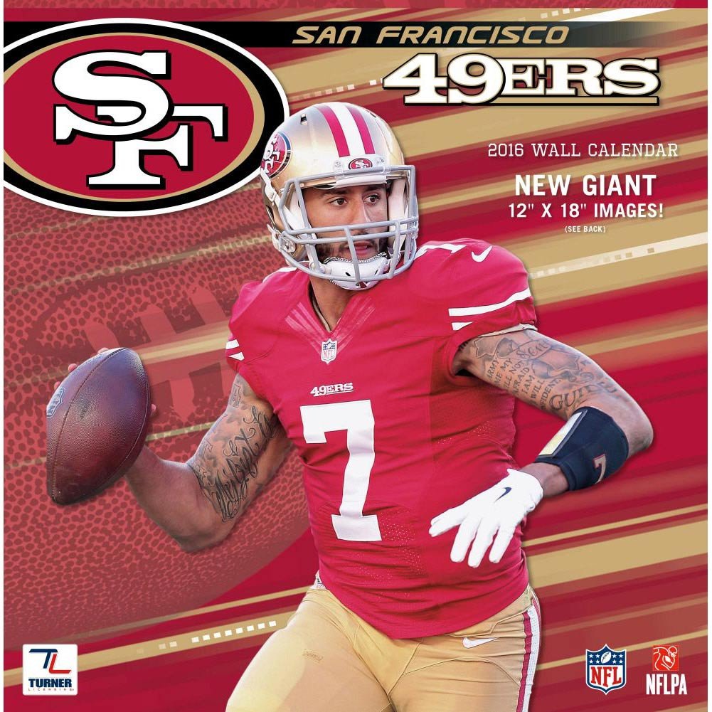 San Francisco 49ers 2016 Calendar: Perfect Timing: 9781469327594 ...