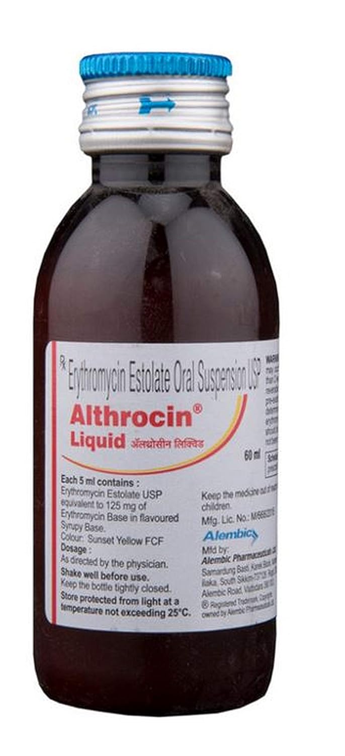 Althrocin - Bottle of 60 ml Suspension : Amazon.in: Health & Personal Care