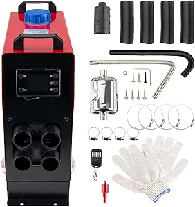 Amazon.co.jp: Diesel Air Heater 12V 5KW, All-in-One Diesel Heater ...