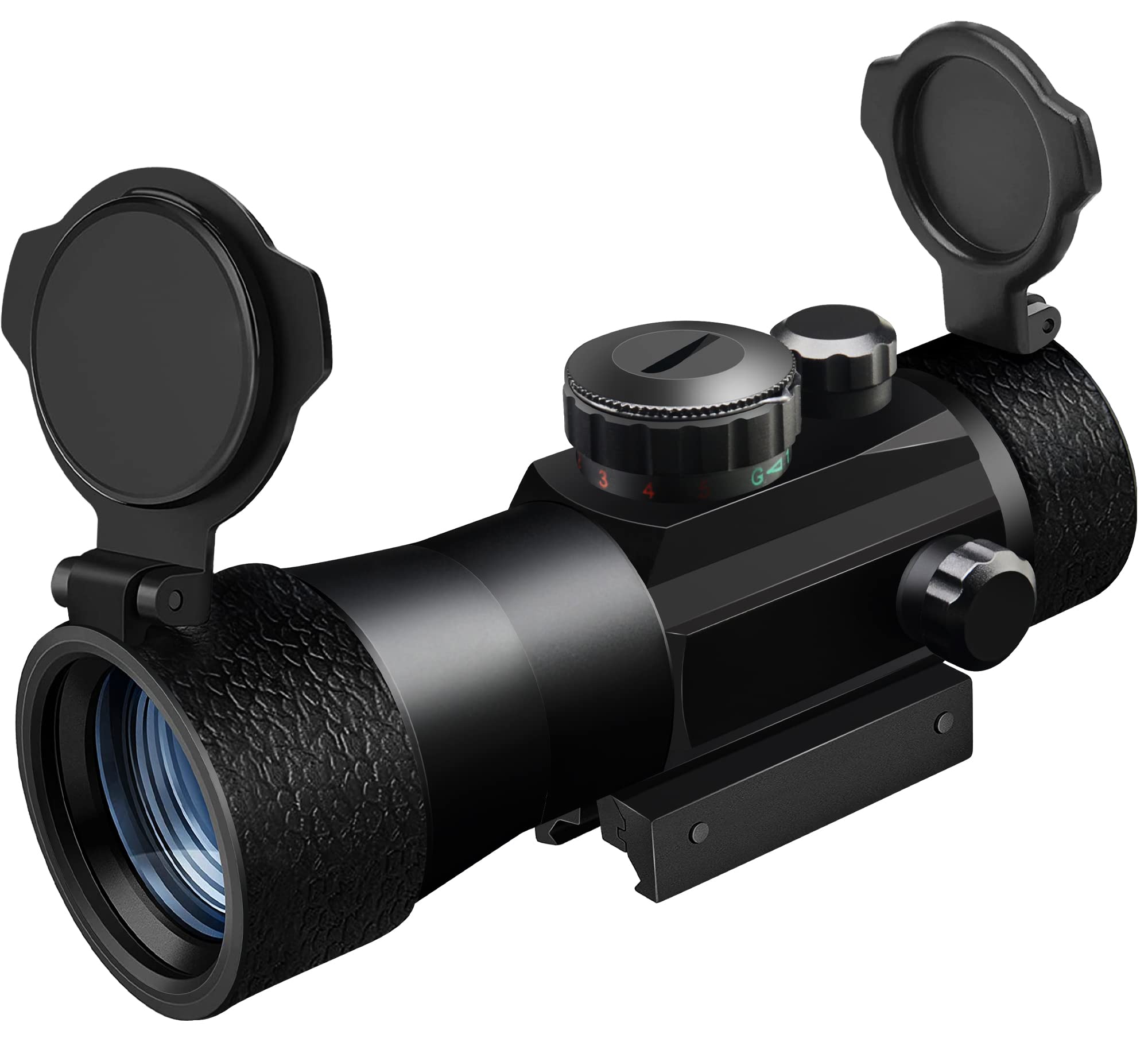 Snapklik.com : MOSANDON 3X44mm Red Green Dot Sight Scope,3X Eyepiece ...
