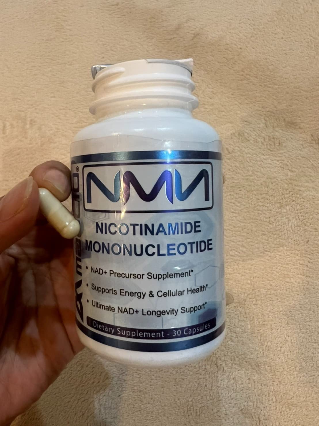 MAAC10 NMN (Nicotinamide Mononucleotide) 125 mg 30 Capsules : Amazon.sg ...