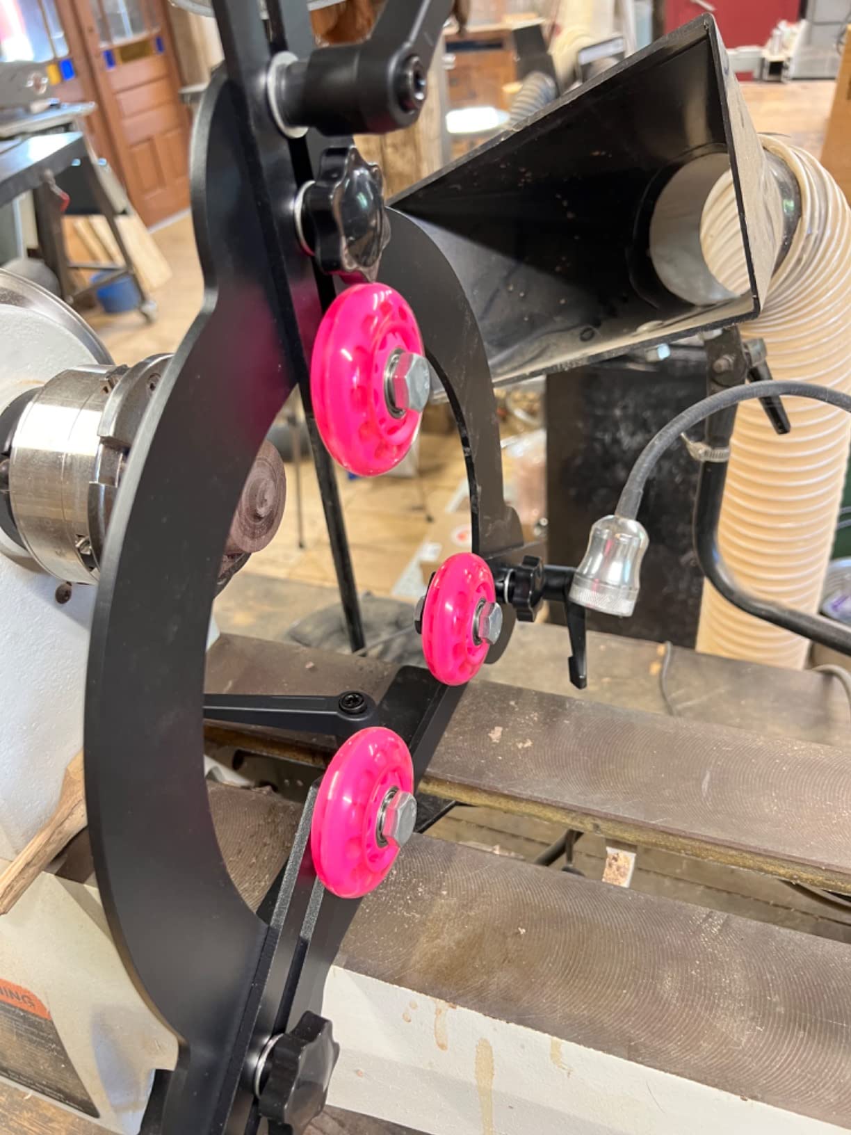 $12/mo - Finance Woodturning Steady Rest For mini Lathe 8" swing over ...