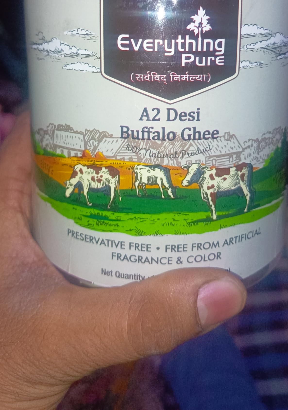Everything Pure A2 Pure Desi Buffalo Ghee-Authentic and Nutritious ...