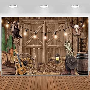 Western Backdrop Party Decorations Western Wild West Rodeo Party ...