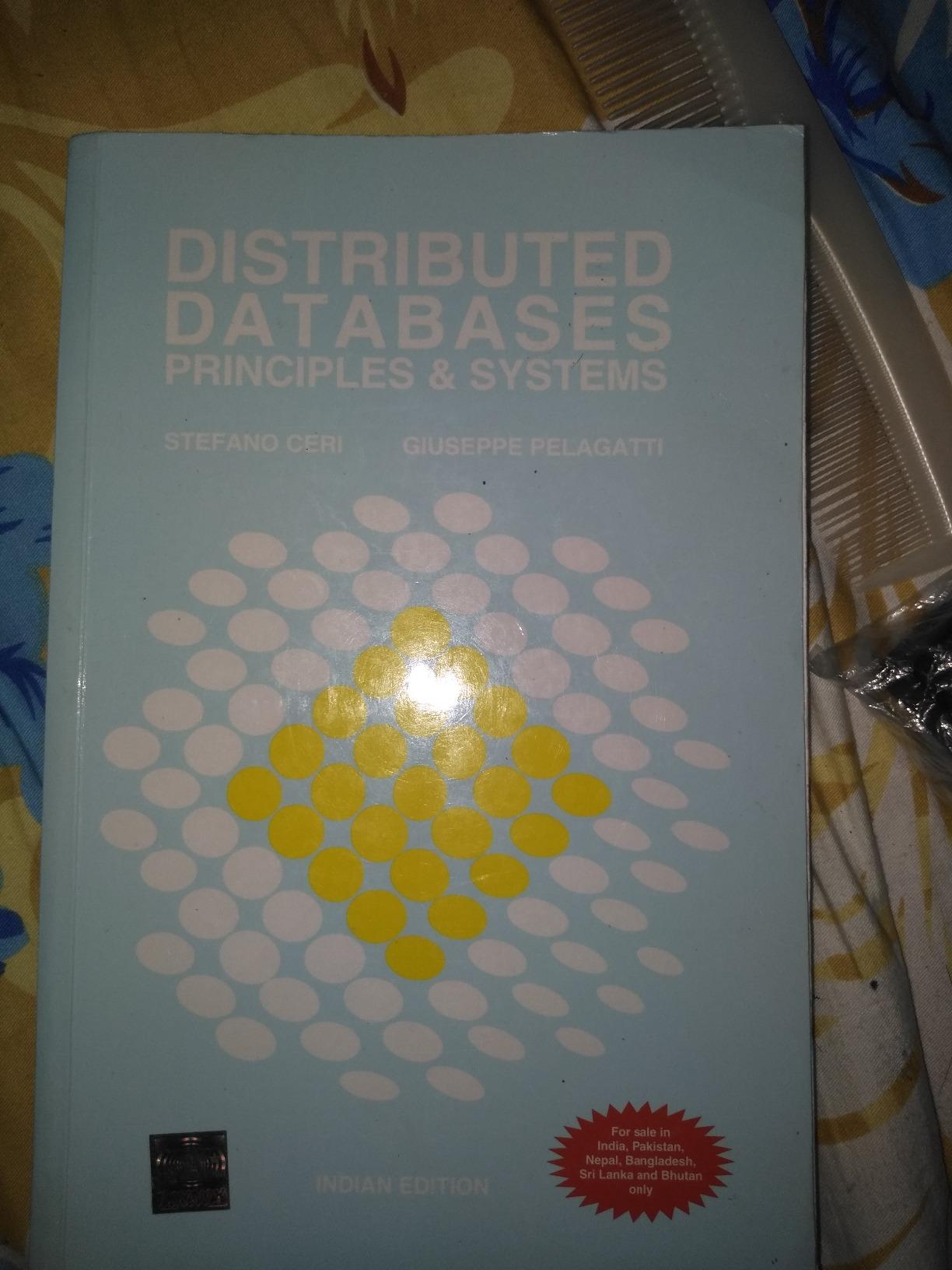 Buy DISTRIBUTED DATABASES Book Online at Low Prices in India ...