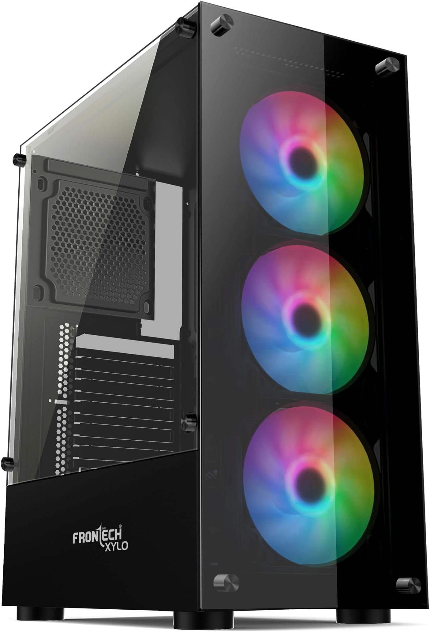 Amazon.in: Buy FRONTECH Xylo Gaming Cabinet/Computer Case with HD Audio ...