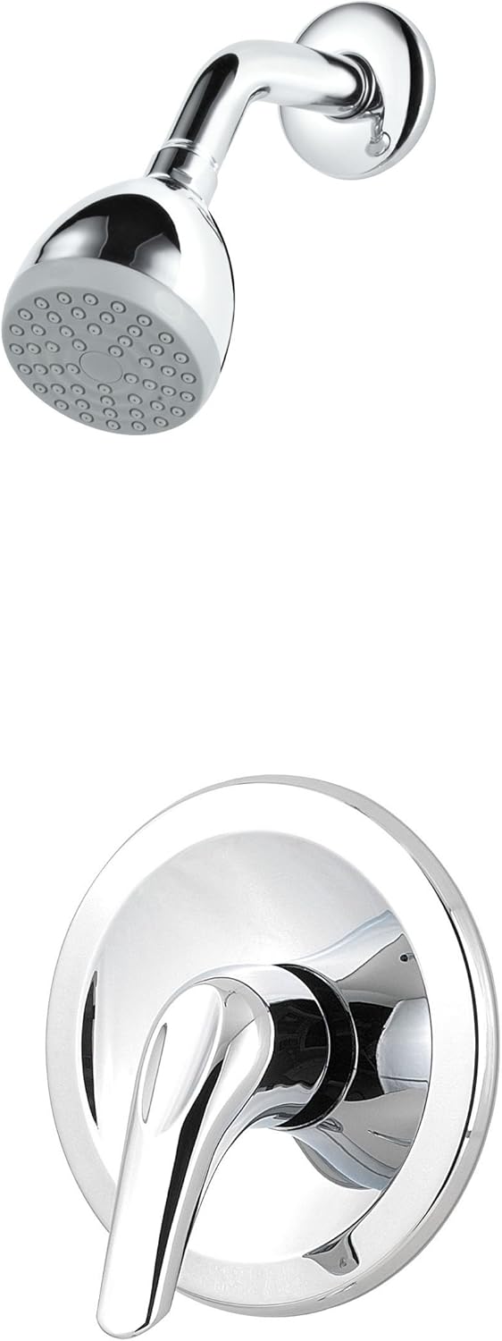 Pfister Pfirst Polished Chrome Shower Trim Kit, Showerhead and Handle ...