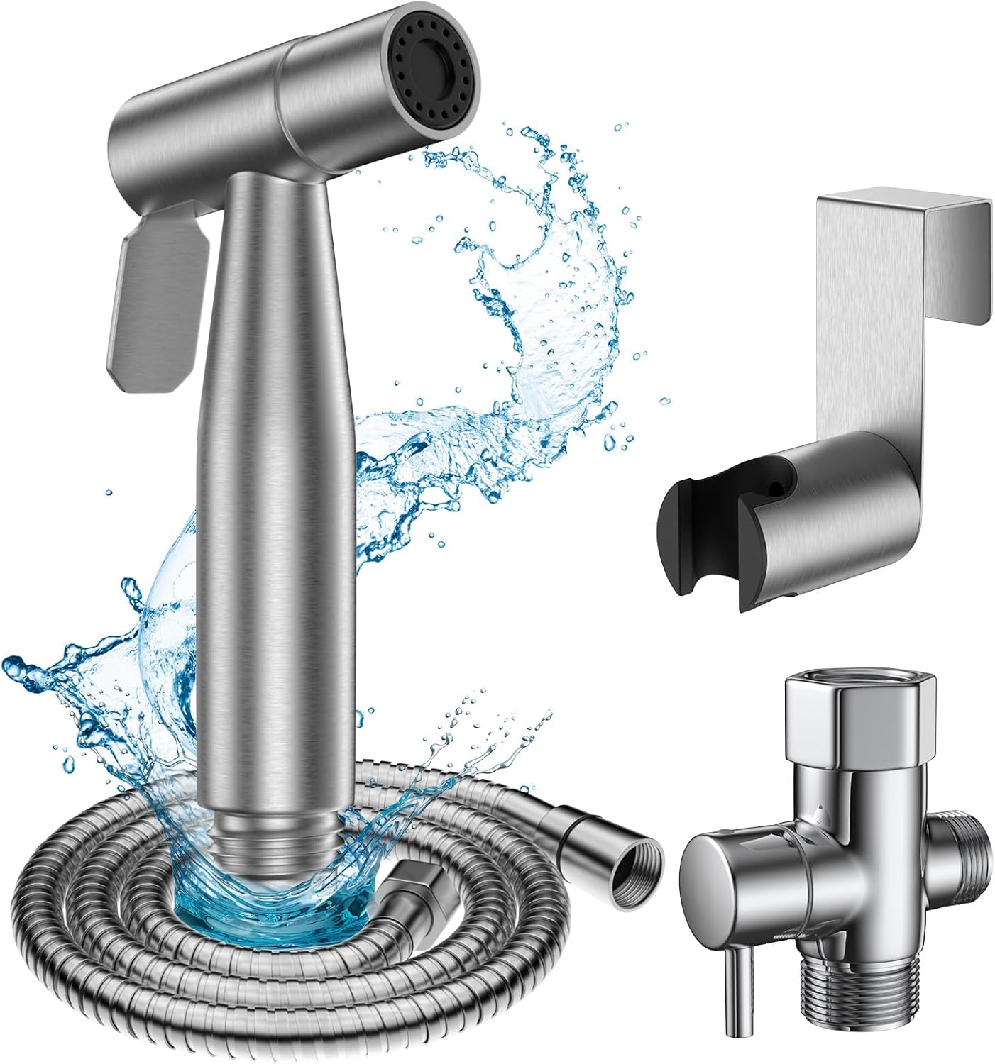 FREDI Bidet Sprayer for Toilet - Handheld Sprayer Kit, Adjustable ...